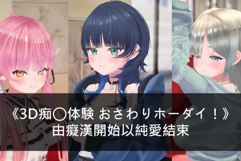《3d痴 体験 おさわりホーダイ！》由癡漢開始以純愛結束 黃遊宅之道 6042
